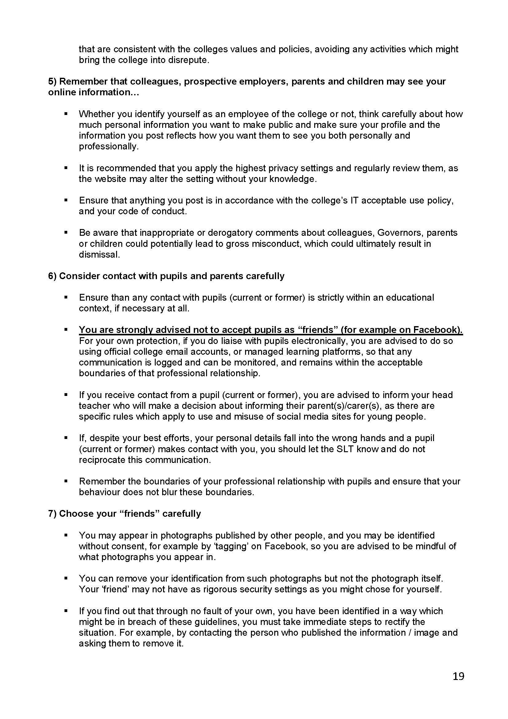 E-Safety Policy | St Thomas More Roman Catholic College